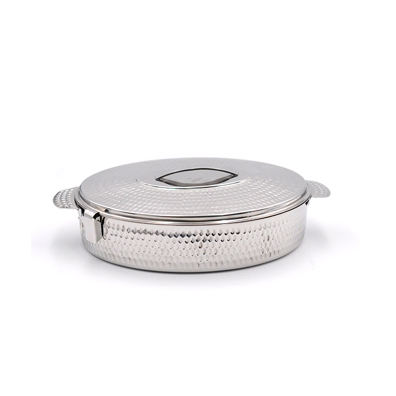 Oval Steel Food Container 7.5 Liter